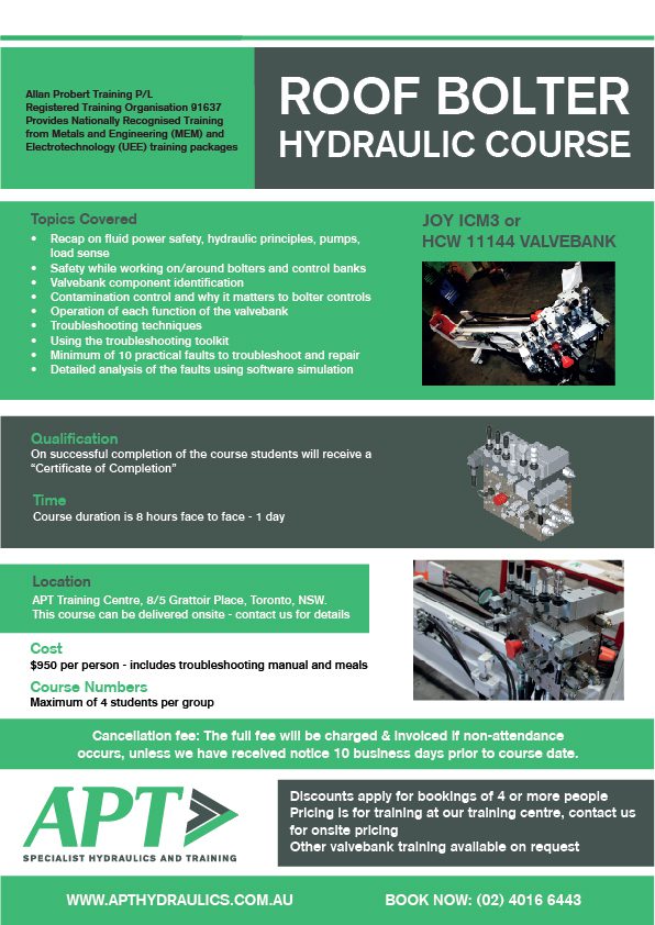 Bolter specific Joy or HCW course 1 day-01 - APT Training